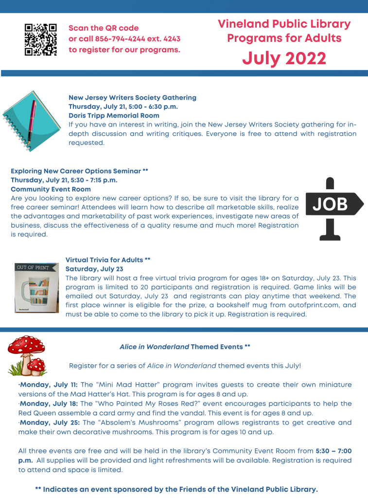 Reference – Vineland Public Library