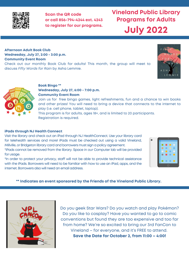 Reference – Vineland Public Library